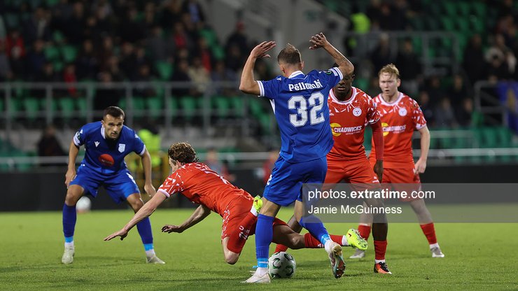 Red card costs Shelbourne dear in loss to Drita - The Home of Irish ...