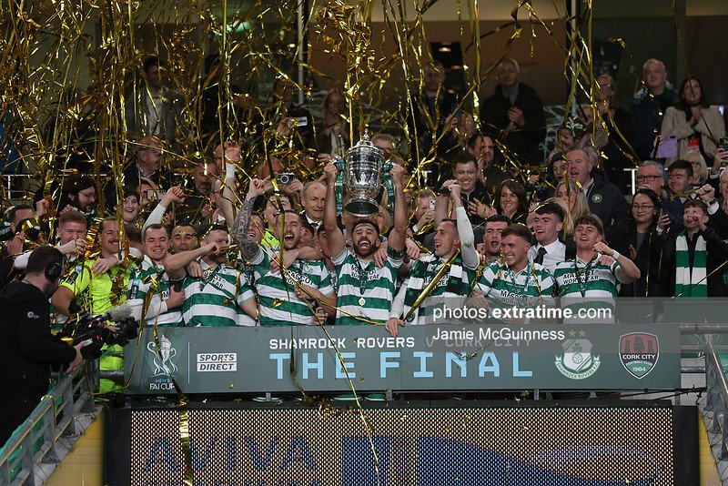Shamrock Rovers 2 - 0 Cork City - REPORT | 2025 FAI Cup Final ...